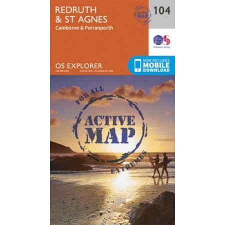 Redruth and St Agnes (OS Explorer Active Map) | Walmart Canada