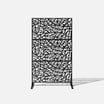 Veradek Outdoor Privacy Screen 3-Panel Set w/ Stand - (Web) - Walmart.com