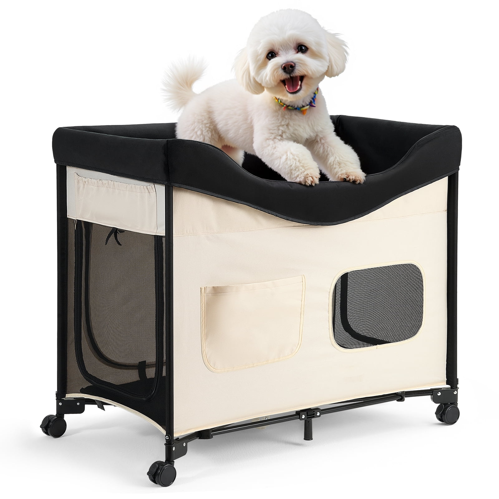 Click here for Vevor Elevated Lounge Pet Bed Foldable Bunk Dog Be... prices