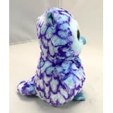 Ty Beanie Boos Oscar Toy Stuffed Animal - Blue/Purple Owl Plush ...