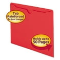Smead 75509 Straight Tab Colored File Jackets with Reinforced Double ...