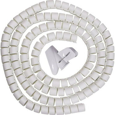 Cable Keeper Cord Organizer, 10-Foot Adjustable Cord Cover, TV ...