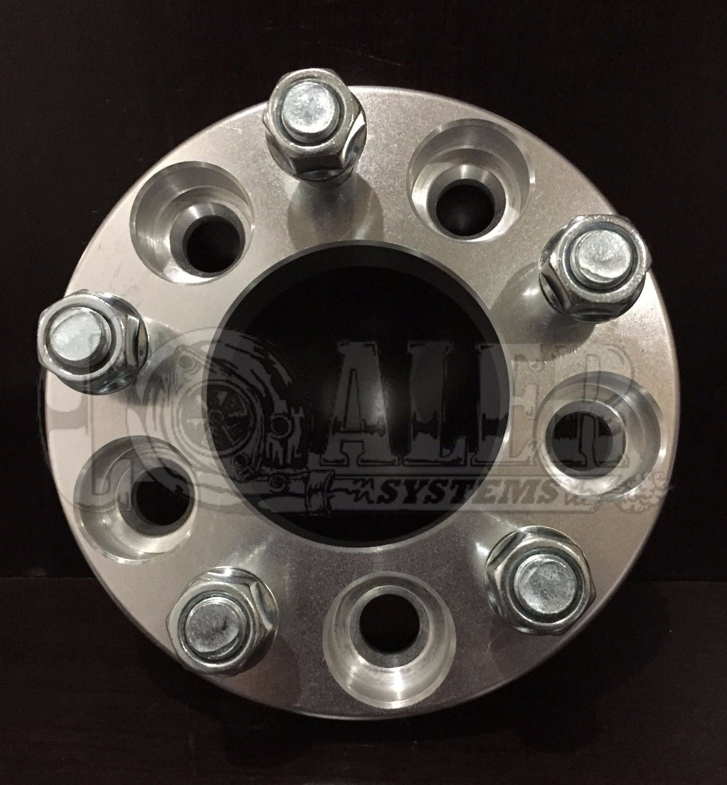 1x 5x127 Wheel Spacer 1.5" inch Aluminum Adapter Hub 5 Bolt Lug Hub 5x5 ...