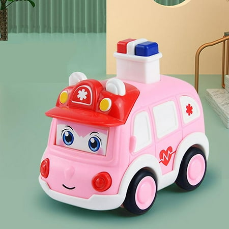 Mini Push Back Car Toys Children Car Toy Fire Truck Ambulance ...