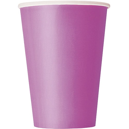 Purple Paper 12oz Cups, 10ct - Walmart.com