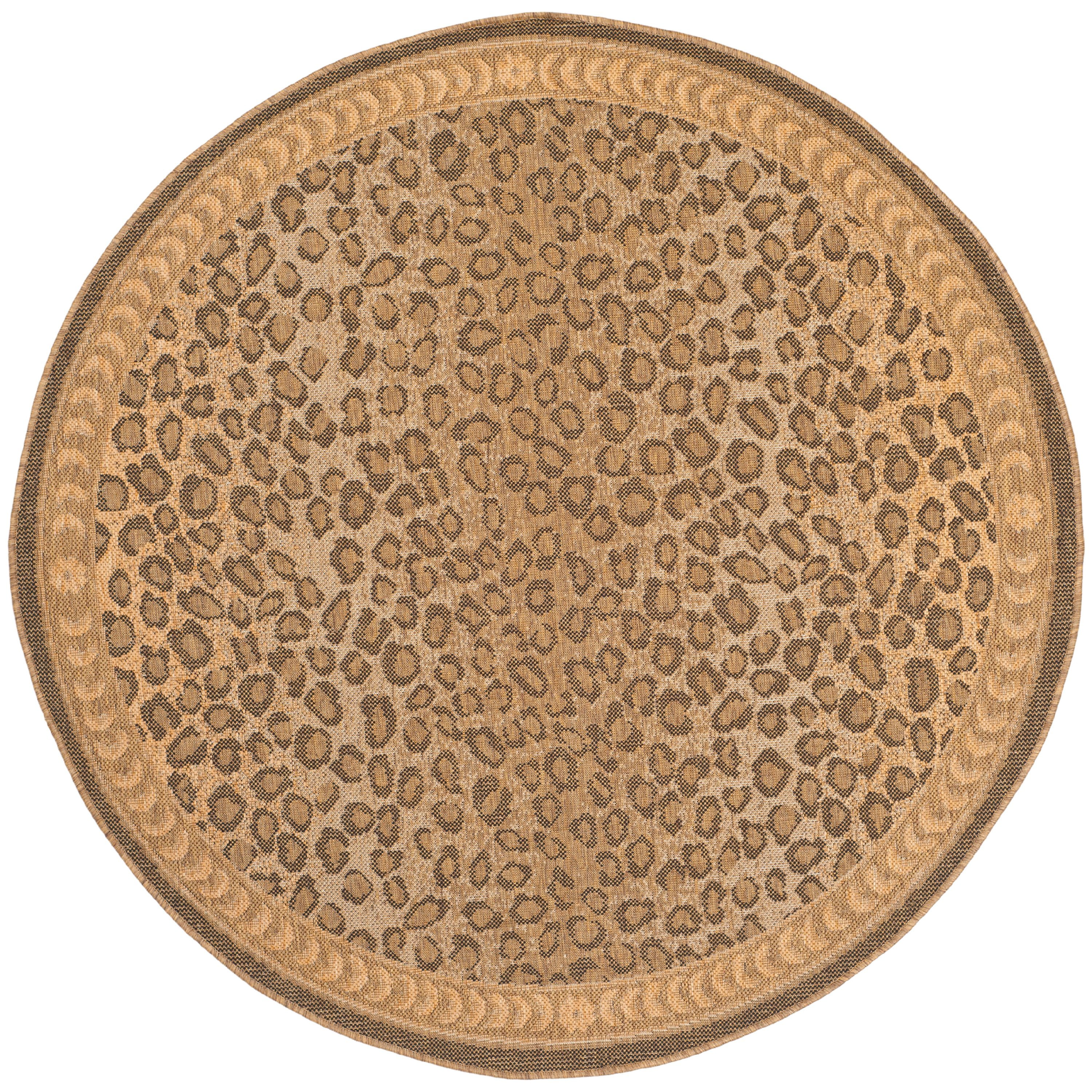 Safavieh Courtyard Candace Cheetah Print Indoor/Outdoor Area Rug, 5'3 ...