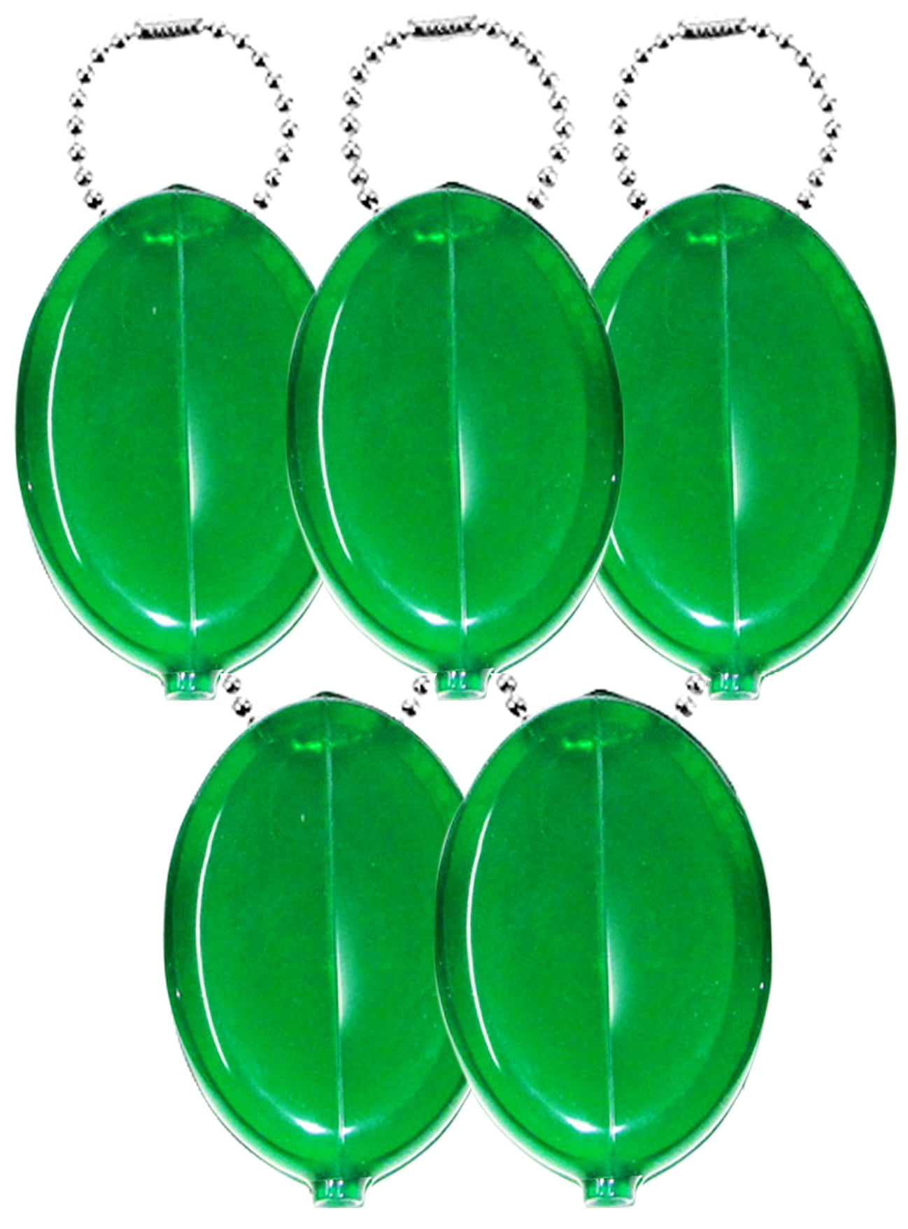 5 Green Squeeze Purses | Holds Change - Small Items - Keys | For Men ...