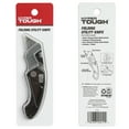 Hyper Tough Plastic Folding Utility Knife, Blade Included, Model 6713V ...