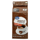 Great Value Hazelnut Medium Roast Ground Coffee, Sweet Nutty Flavor, 12 ...