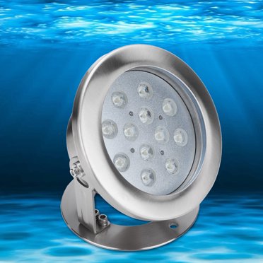 Poolexa 10 Inch Large LED MultiColor Inground Pool Light with 50 Foot ...