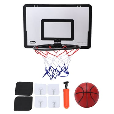 Zimtown Mini Wall Mount Basketball Hoop with Hang Backboard & Rim ...