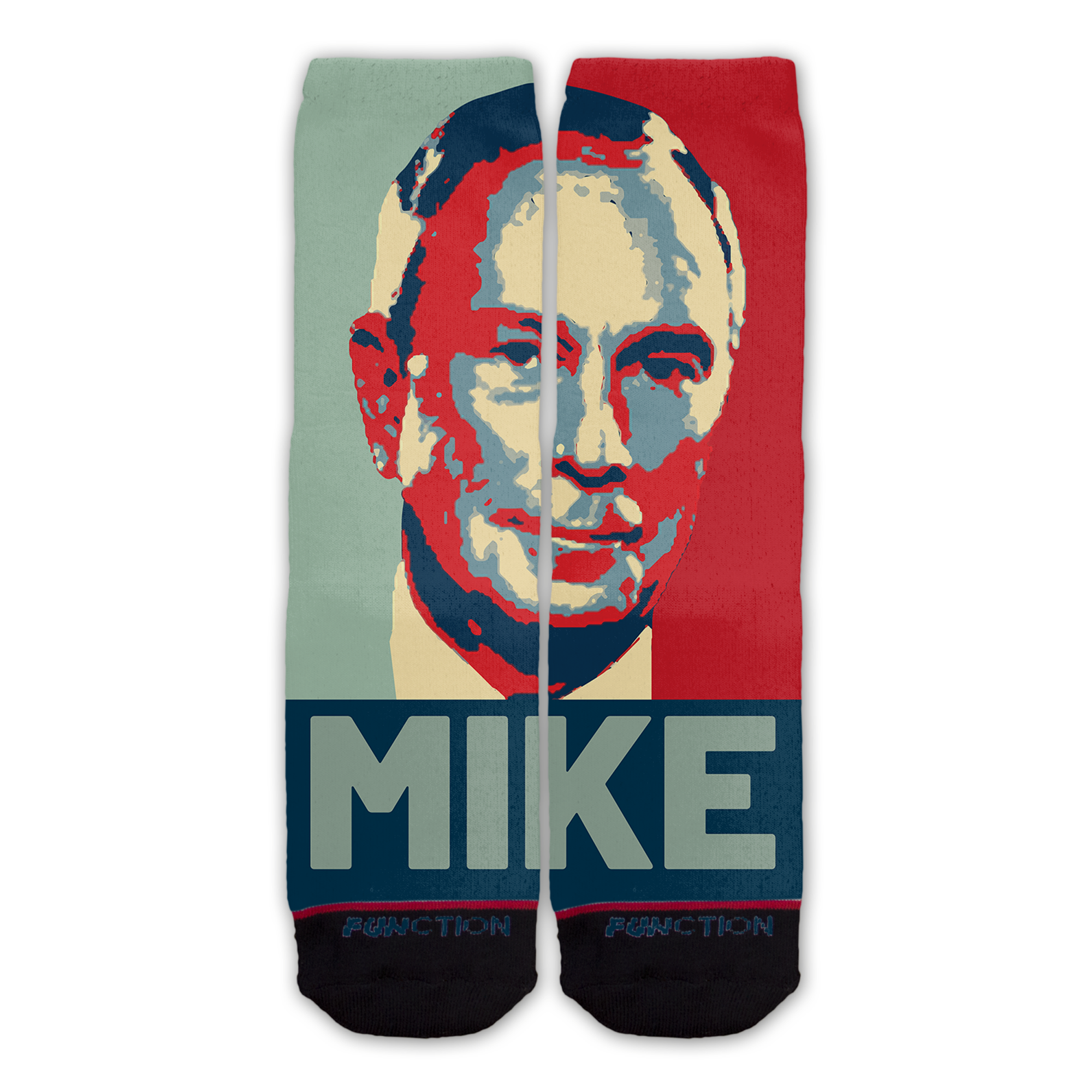 Function - Mike Michael Bloomberg Hope Poster Fashion Socks - Walmart.com