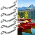 ANGGREK Boat Top Eye,Eye Strap,10Pcs Boat Top Pad Eye Deck Loop Tie ...