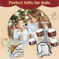 Zmoon 30" Musical Instruments Drum Set for Kids, Tween Kids Drum Set, 5 ...