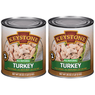 Keystone Pre-Cooked Natural Turkey, 28 oz Can for Quick Meals ...