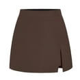 Bibifish Womens Maxi Skirts Solid Elastic Waist Skirts Eyelet ...
