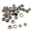 10 Sets of Brass Snap Fasteners , 10mm Snap Fastener Snaps Leather ...