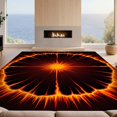 Design&I 6'x9' Ultra Soft Area Rug, Optical Layout Flow Geometric ...