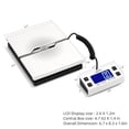 Weighmax 150 lbs x0.1oz Digital Shipping and Postal Scale with Extended ...
