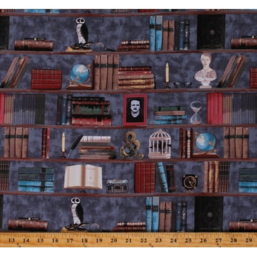 Cotton Library Books Covers Authentic Antique-look Classics Fairytales ...