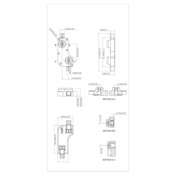 Baohd Hot Swap PCB Socket Connector for Kailh Hot Parts Keyboard ...