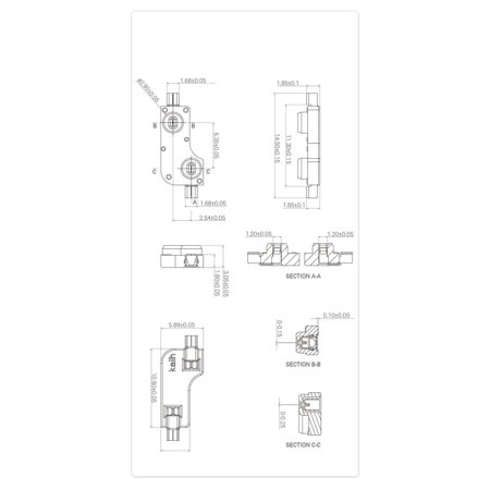 serony Hot Swap PCB Socket Connector for Cash Registers Equipment Kailh ...