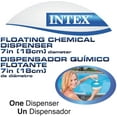 Intex 29041EP 7-Inch Floating Chlorine Holder Dispenser for Pools ...