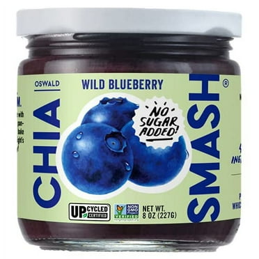 Oswald - Jam Chia Smash Raspberry - Case of 6-8 OZ - Walmart.com