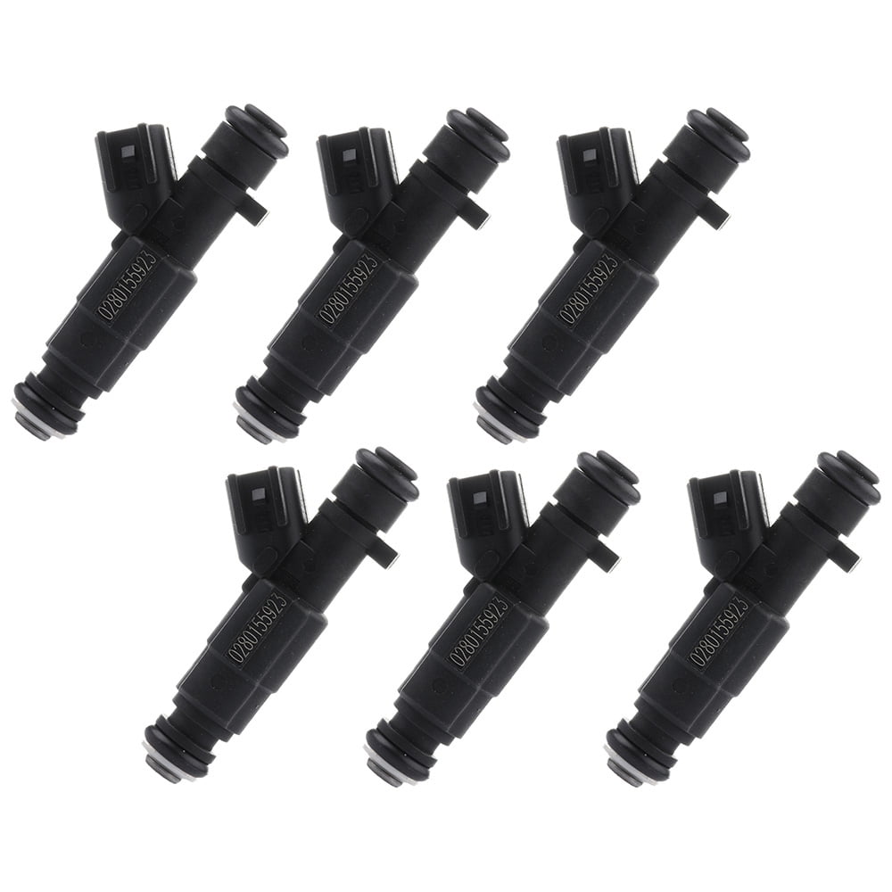 Fuel Injectors Kits, SCITOO 4 Hole Black 0280158028 Fuel Injector fit ...