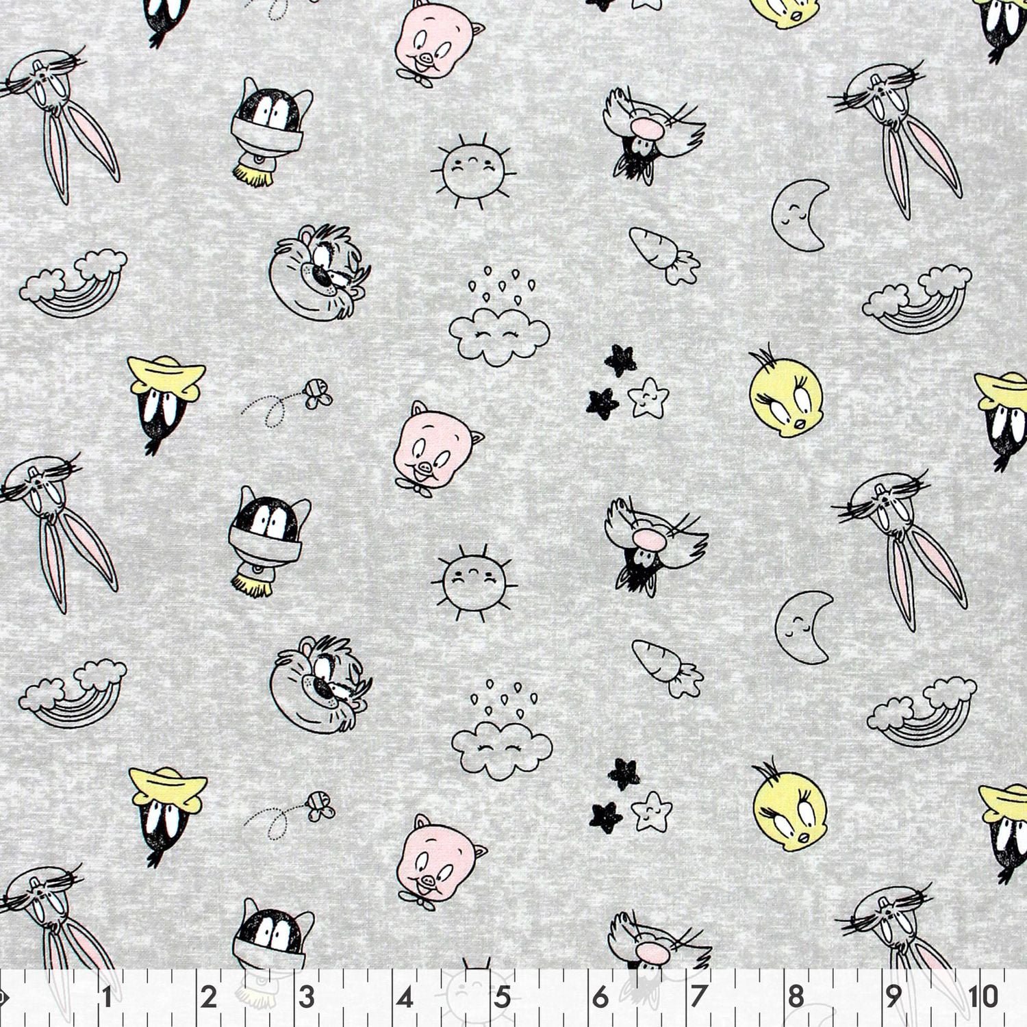Click here for Looney Toons Fabric Creations Grey With Bugs Bunny... prices