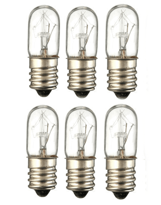 6 Pack Lava Lamp 15 Watt Replacement Bulbs for 10"/8oz Lamp and 11.5 ...