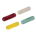 4Pcs Retro Leather Labels with Pre-Punched Holes Sewing on Decorative ...
