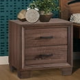 Coaster 205322-CO Medium Warm Brown Nightstand - Walmart.com