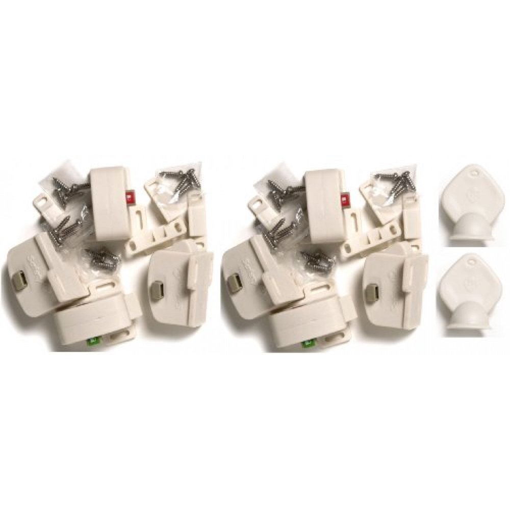 Safety 1st Tot-Lok Deluxe Starter Kit (8 Locks & 2 Keys) - Walmart.com ...