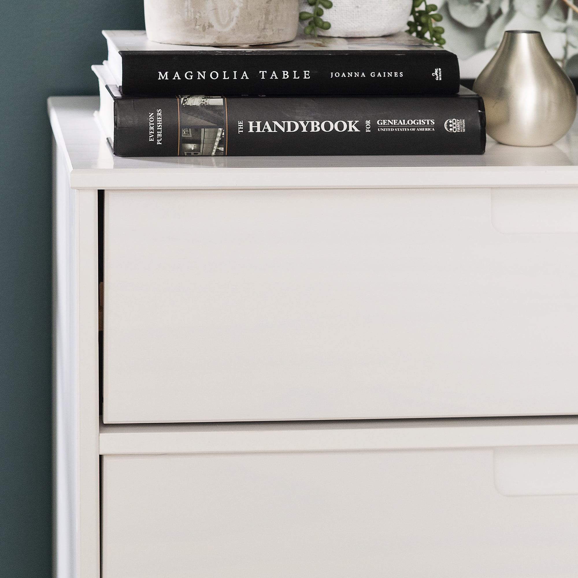 Buy Bellamy Studios Sonoma 3-Drawer Solid Wood White Dresser Online at ...