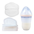 Pack of 100pcs Single Time Use Breastfeeding Pad Soft Absorbency ...