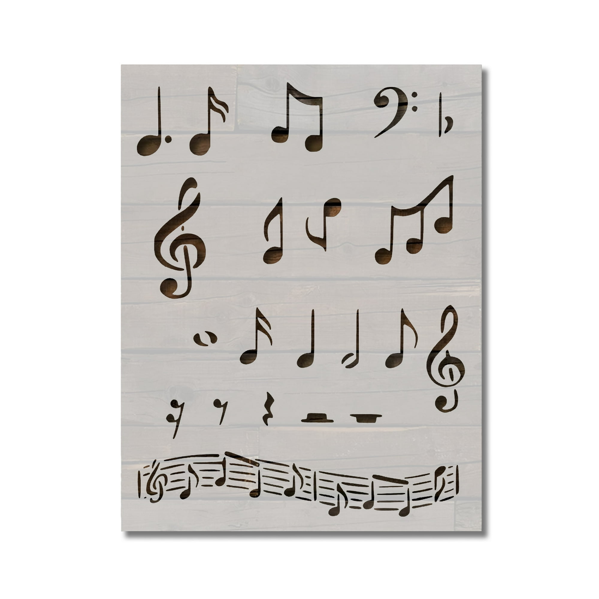 Music Note Stencils