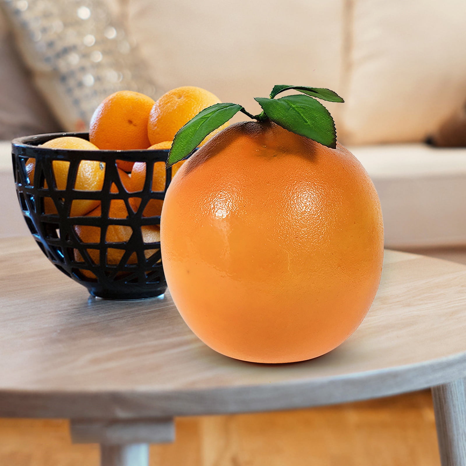 Realistic Oranges, Cantaloupes and Lifelike Fruits for Family Kitchen ...