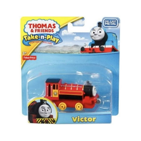 Thomas the Tank Engine Take N Play Victor Take Along Train by Fisher ...