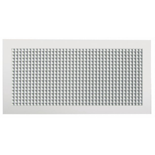 American Louver Return Air Grille,White,1" D,PK4 SG-10x22-RTW-4PK ...