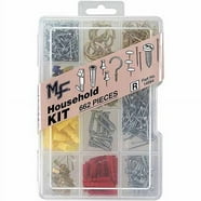 Hillman The Fastener Center Steel Household Fastener Assortment Kit ...