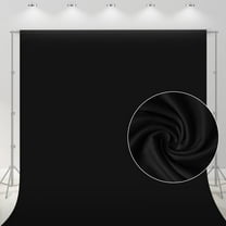 WEIJIEMING Black Background Photographic Cloth 7x10 ft (200x300 cm ...