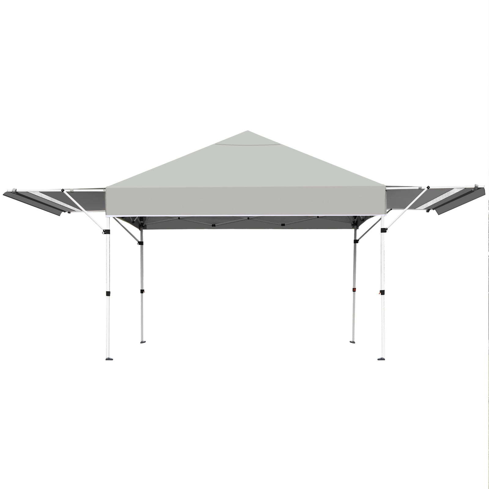 Patiojoy 10x17ft Pop up Canopy 3 Height Adjustment Folding Tent with ...
