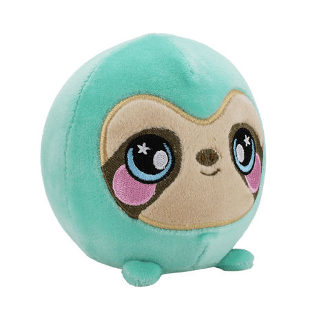 Squeezamals, Samantha Sloth - 3.5" Super-Squishy Foam Stuffed Animal ...