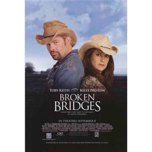 Posterazzi MOVCH2943 Broken Bridges Movie Poster - 27 x 40 in ...
