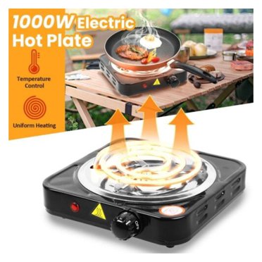 Elite Gourmet Small Countertop Electrical Cooking Kitchen Single Cast ...