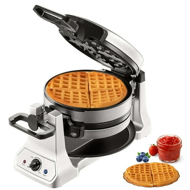 BCOWW Non-Stick Texas Waffle Maker with Easy Release and Cleaning ...