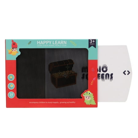 Raster Card, Flash Cards Bright Images BPA Free Water Proof Educational ...