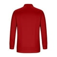 Hxshgdsn Mens Quarter Zip Sweatshirt Solid Color Pullover With Large ...