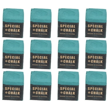 GSE Games & Sports Expert 12-Pack of Billiard Pool Cue Chalks. Pool Cue ...